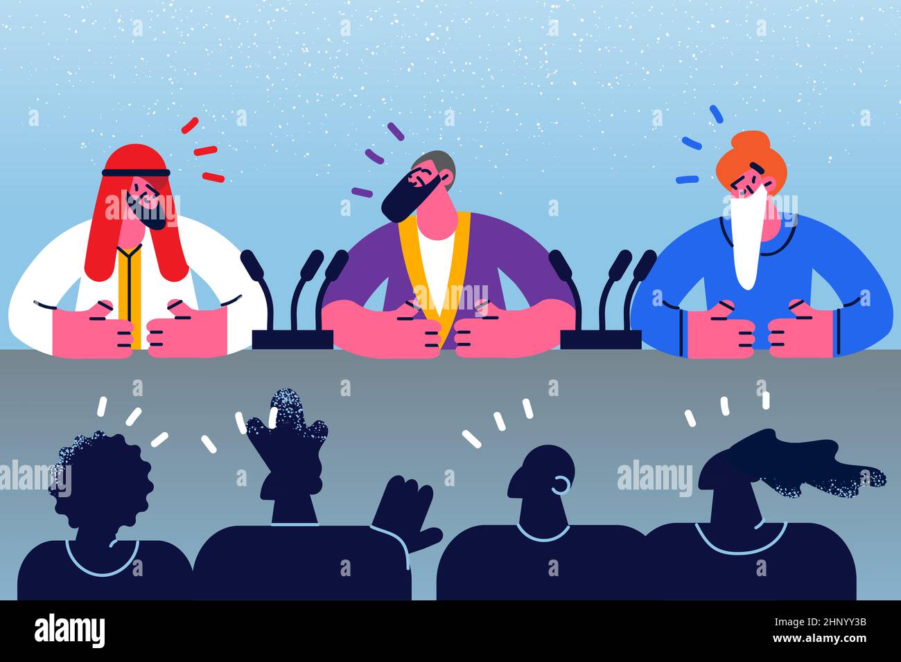 Audience Public Speaker Cartoon High Resolution Stock Photography and ...