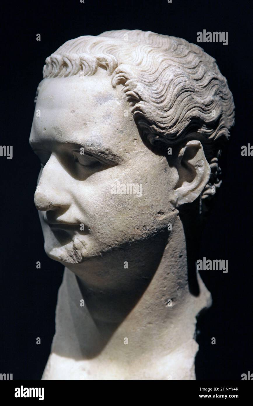 Domitian.Emperor Domitianus;51 – 96 BC.Roman emperor from 81 to 96. He ...