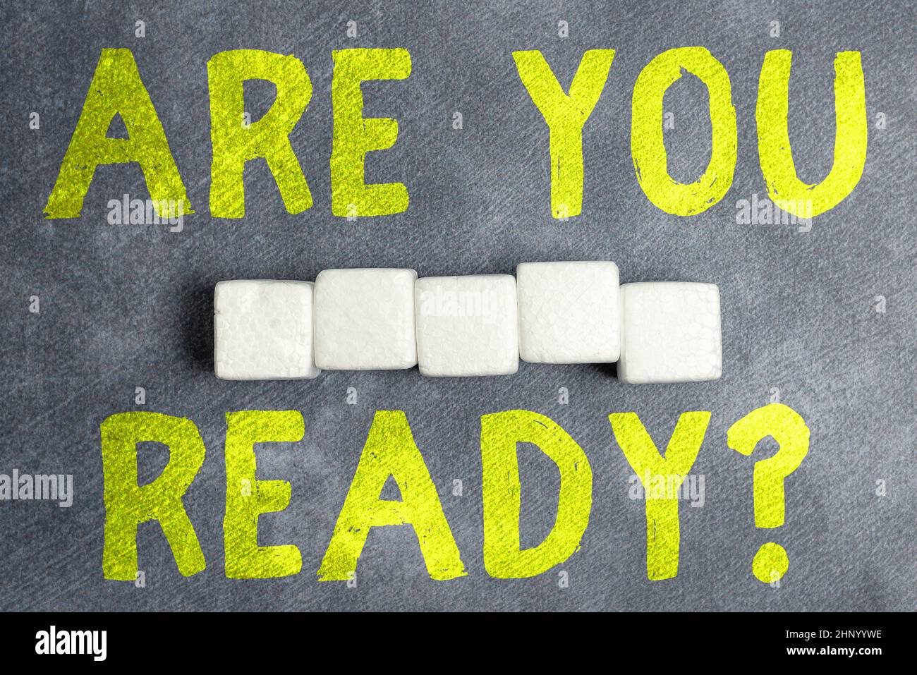 Handwriting text Are You Ready Question, Business showcase used telling ...