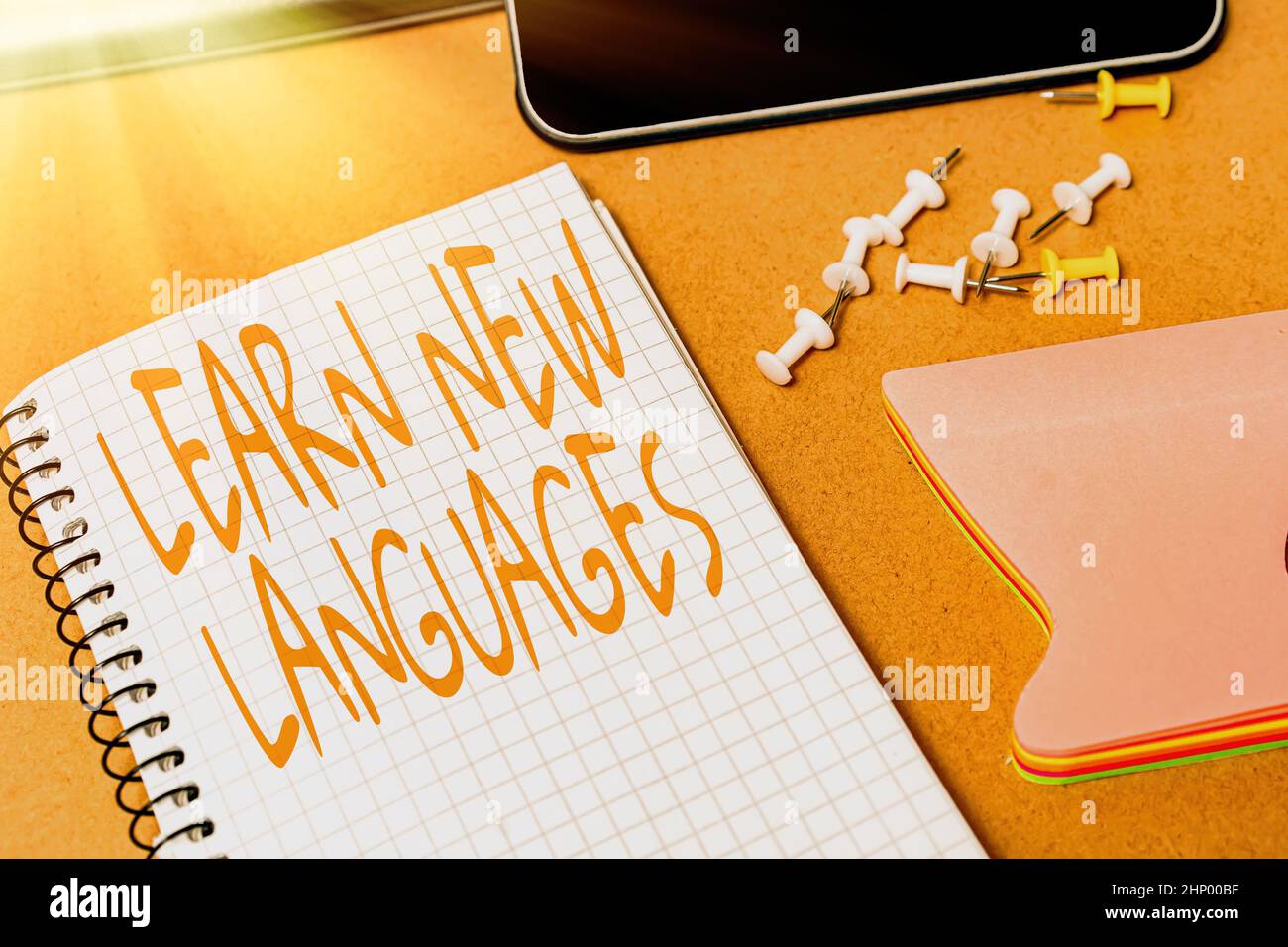Inspiration showing sign Learn New Languages, Internet Concept ...
