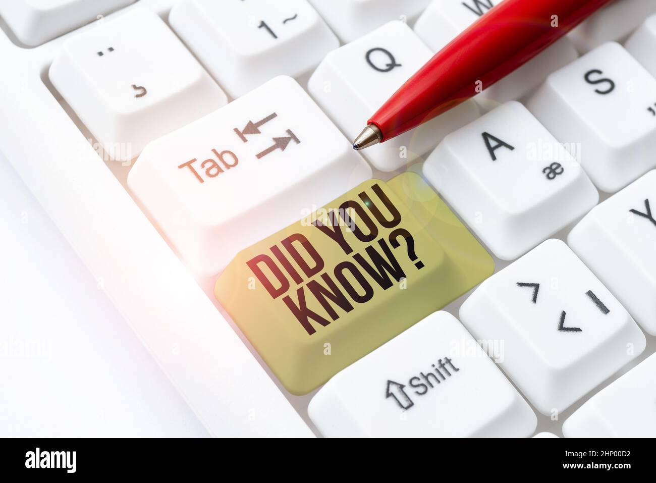 Writing Displaying Text Did You Know Question Internet Concept When You Are Asking Someone If