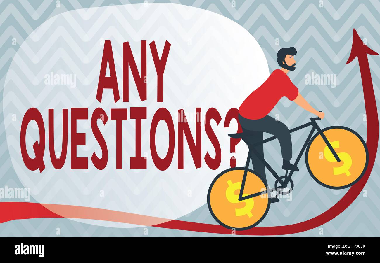 Writing displaying text Any Questions Question, Business approach you ... Writing displaying text Any Questions Question, Business approach you ...