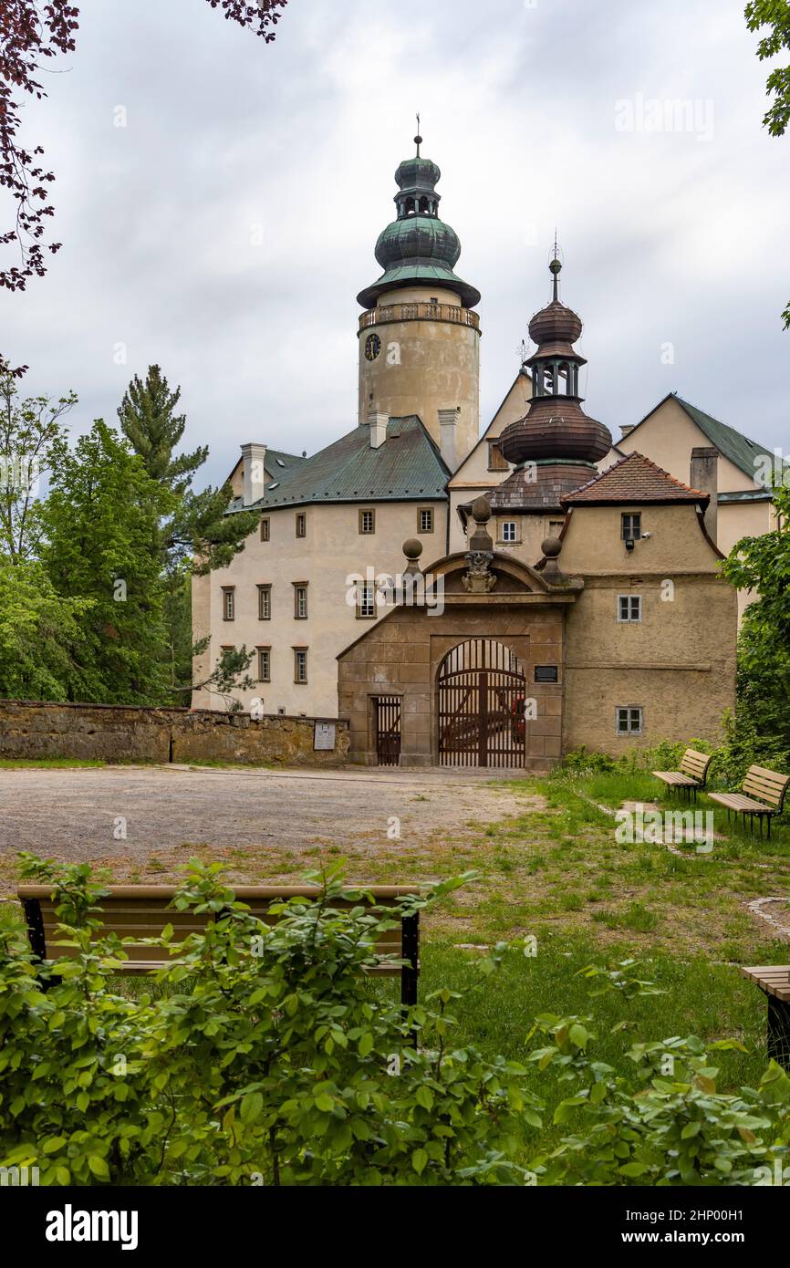 Lemberk castle near Jablonne v Podjestedi, Northern Bohemia, Czech ...