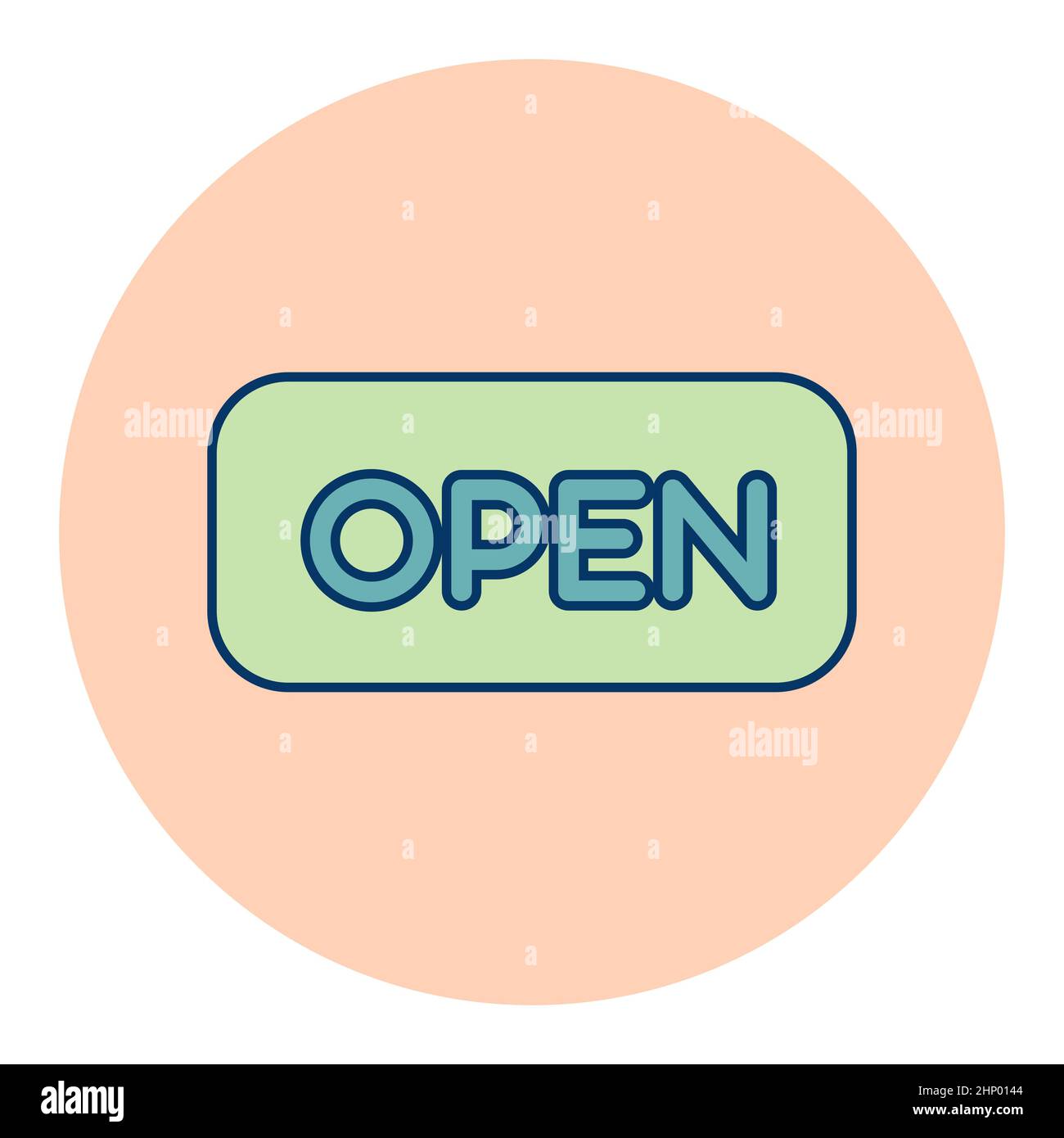 Open vector isolated icon. E-commerce sign. Graph symbol for your web ...