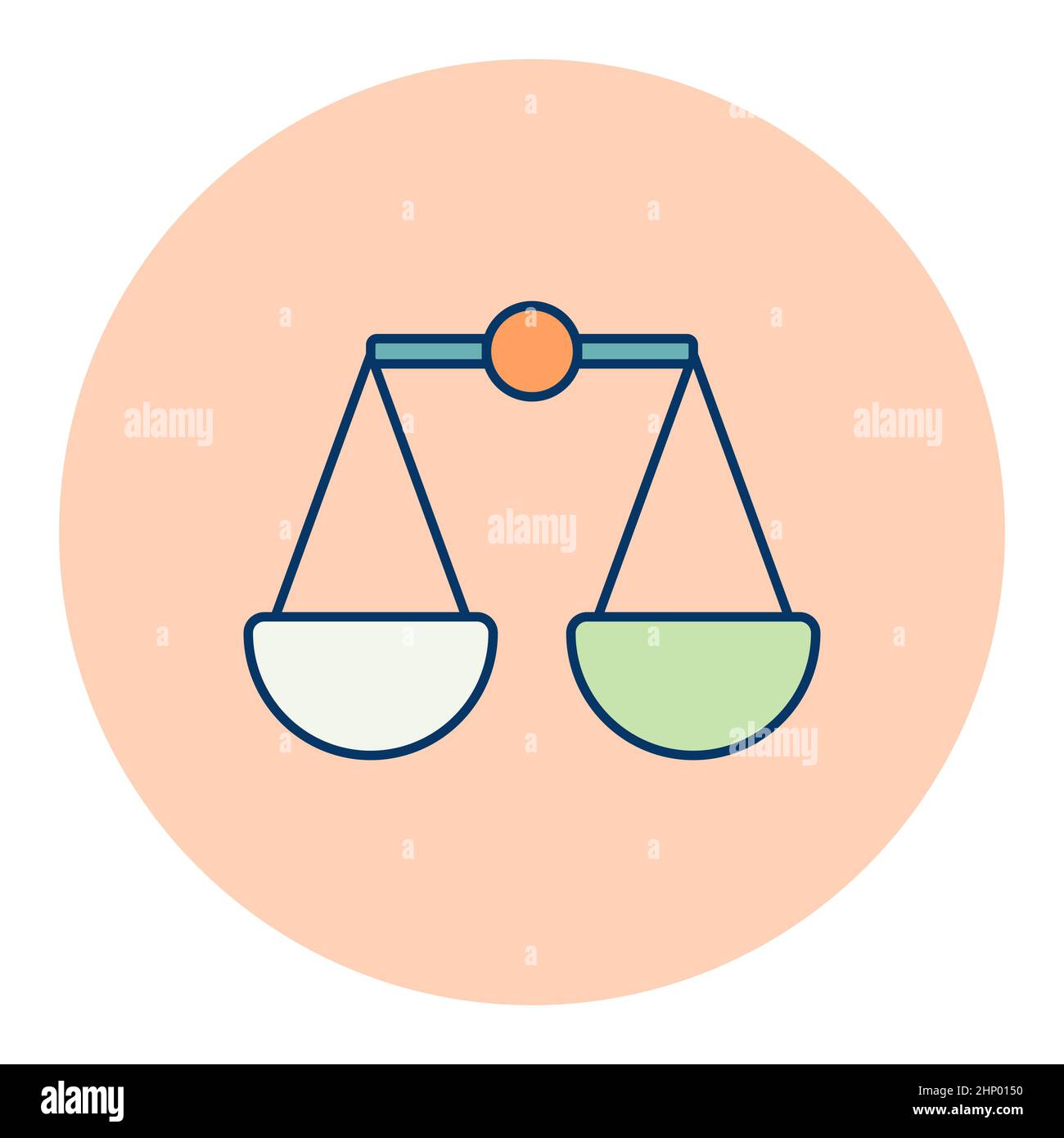 Scales isolated icon. E-commerce sign. Graph symbol for your web site ...