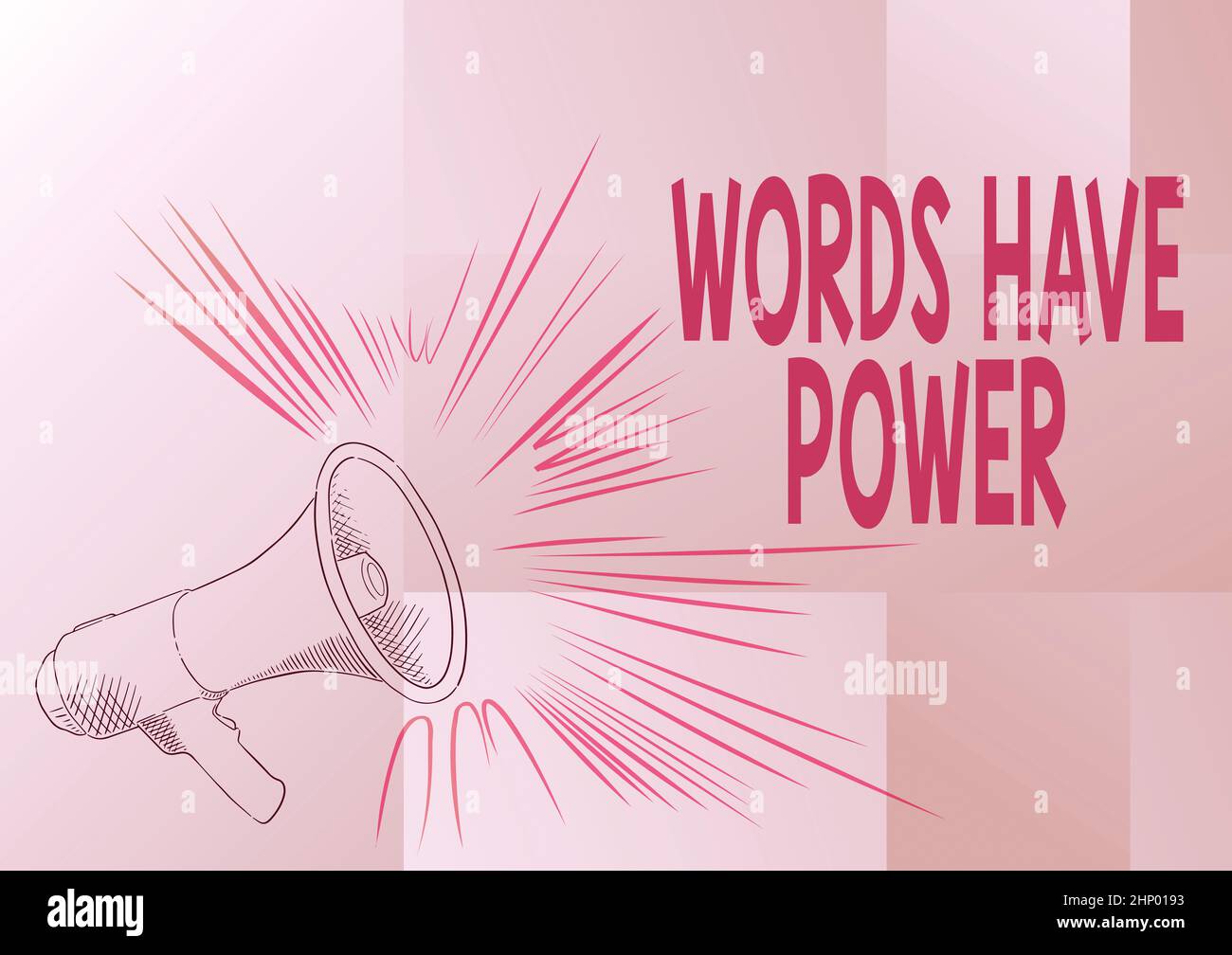 Hand writing sign Words Have Power, Word Written on as they has ability ...