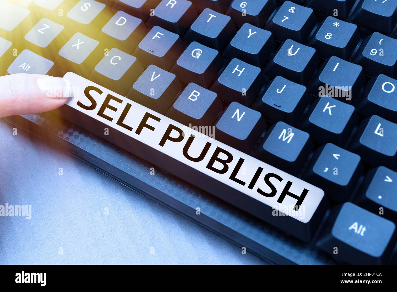 Inspiration showing sign Self Publish, Business idea writer publish ...