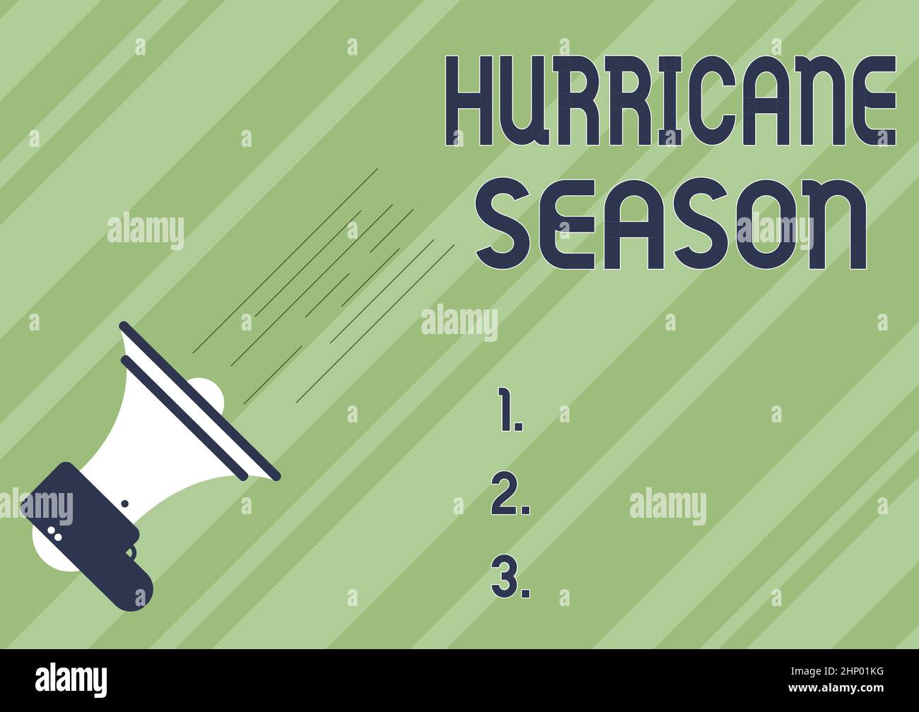 Handwriting text Hurricane Season, Business concept time when most ...