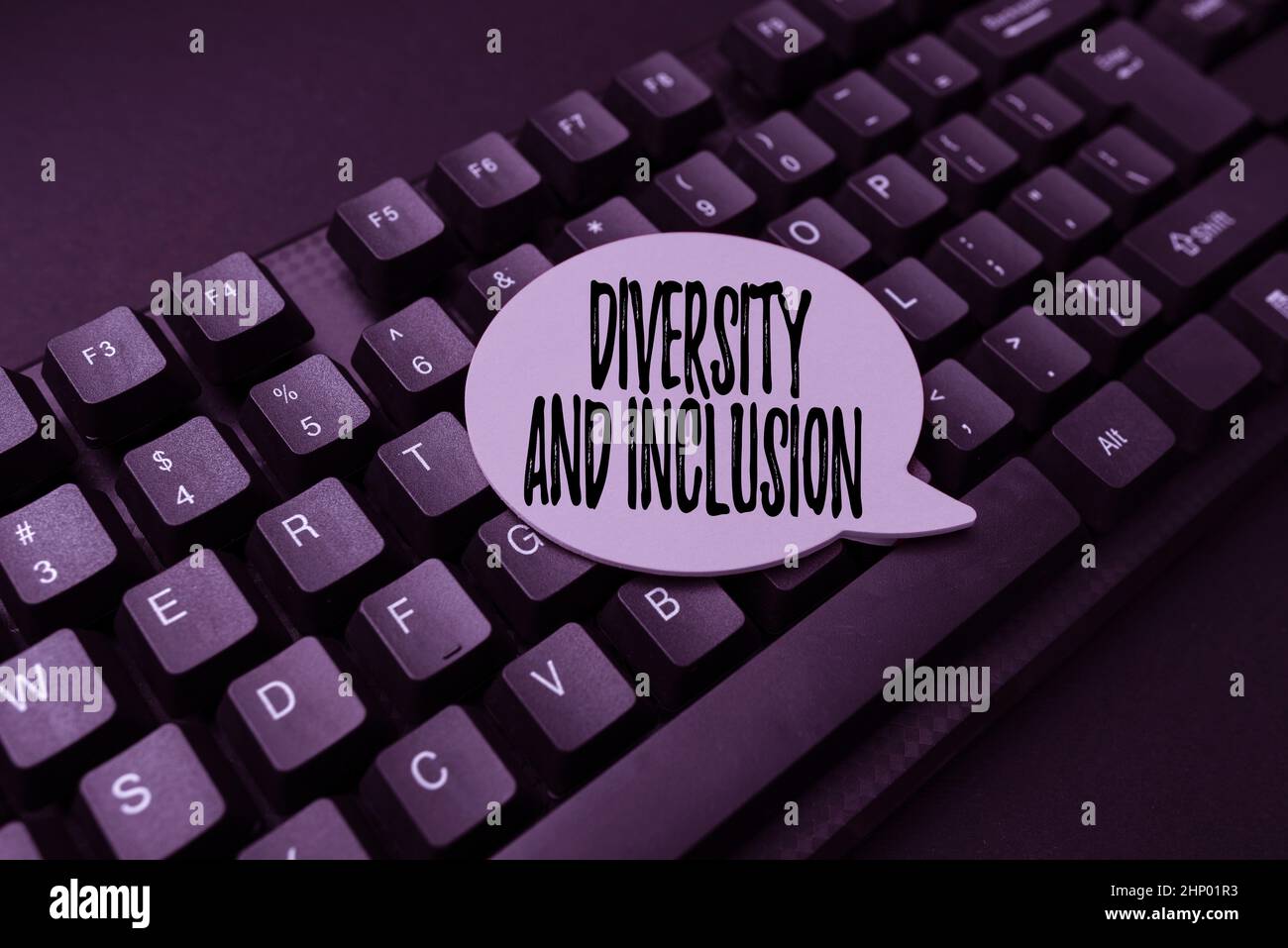 Writing displaying text Diversity And Inclusion, Concept meaning range ... Writing displaying text Diversity And Inclusion, Concept meaning range ...