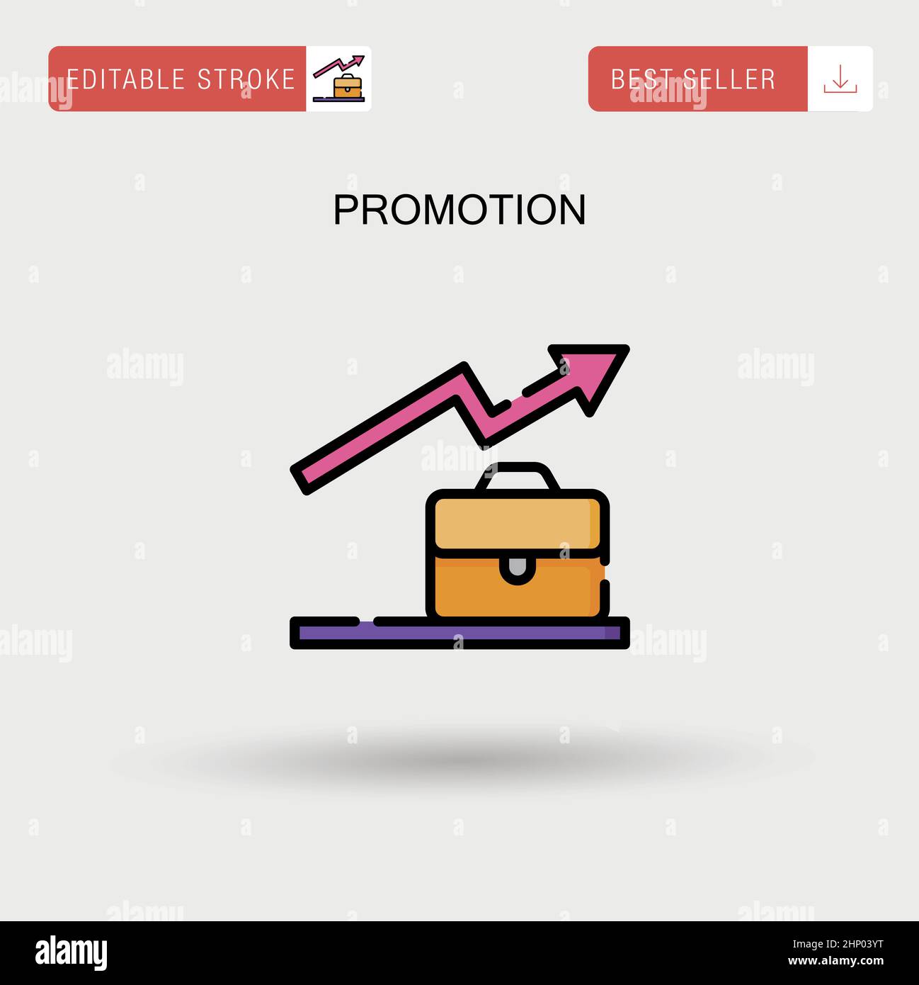 Promotion Simple vector icon Stock Vector Image & Art - Alamy