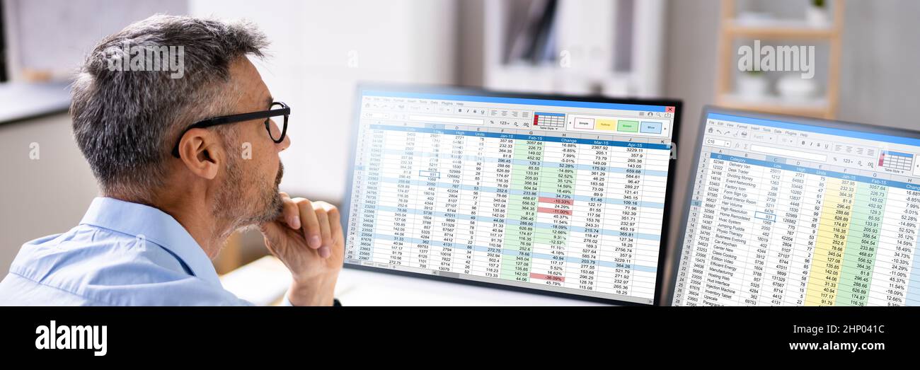 Medical Coding Bill And Billing Codes Spreadsheets Stock Photo - Alamy