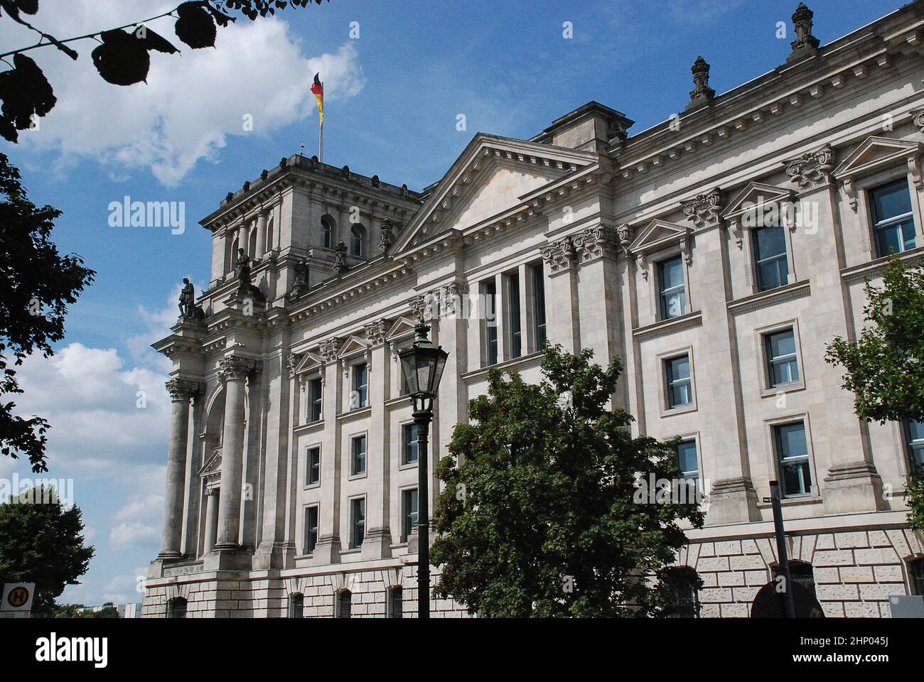 The Reichstag building in Berlin, Germany, meeting place of the German ...