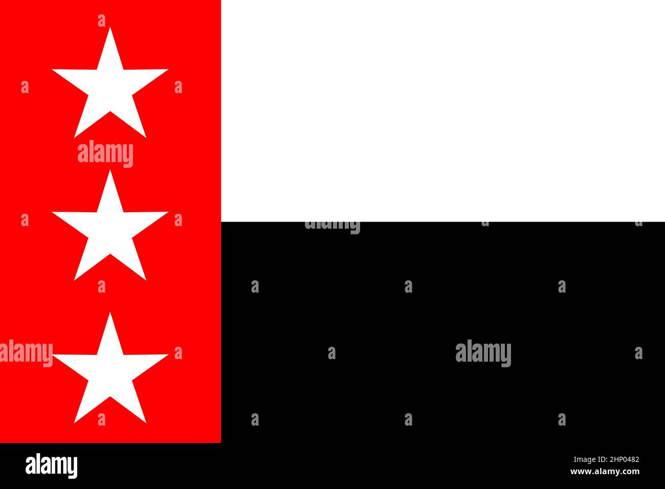 The flag of the city in Texas of Laredo with and also the Republic of ...