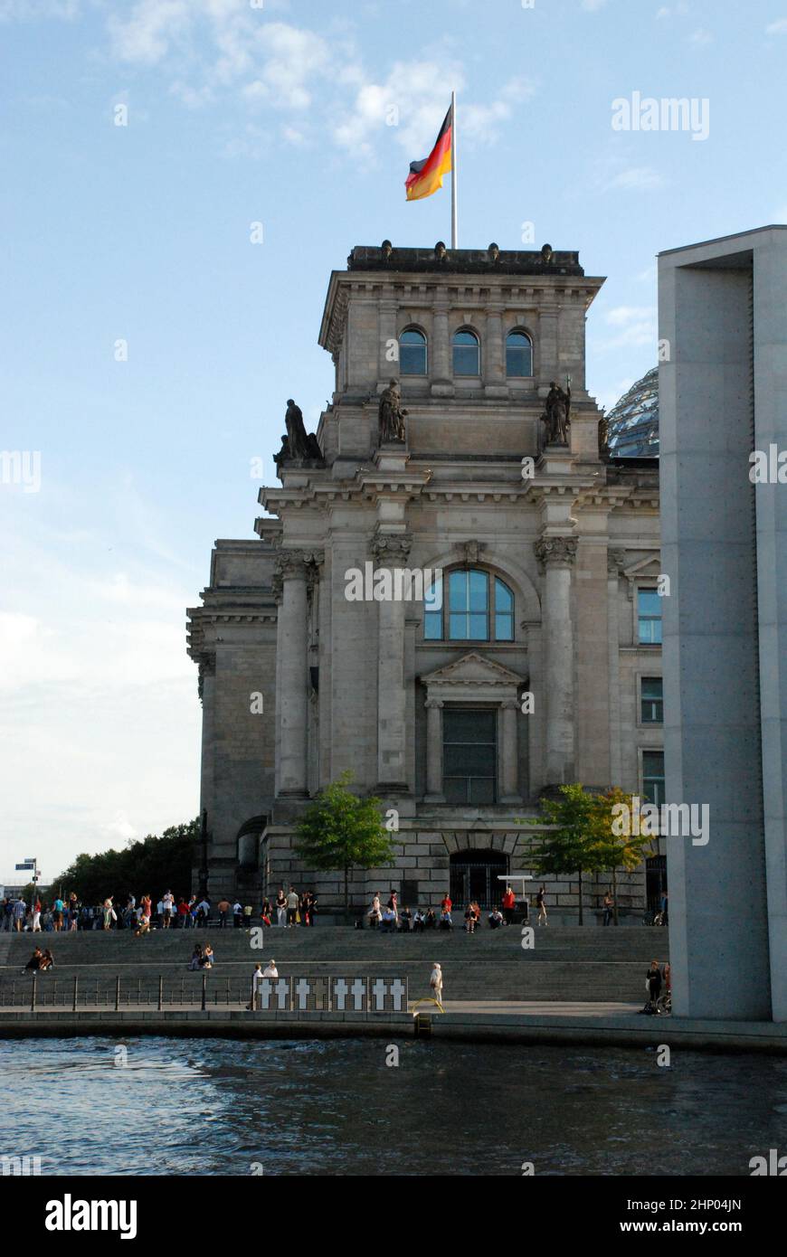 The Reichstag building in Berlin, Germany, meeting place of the German ...