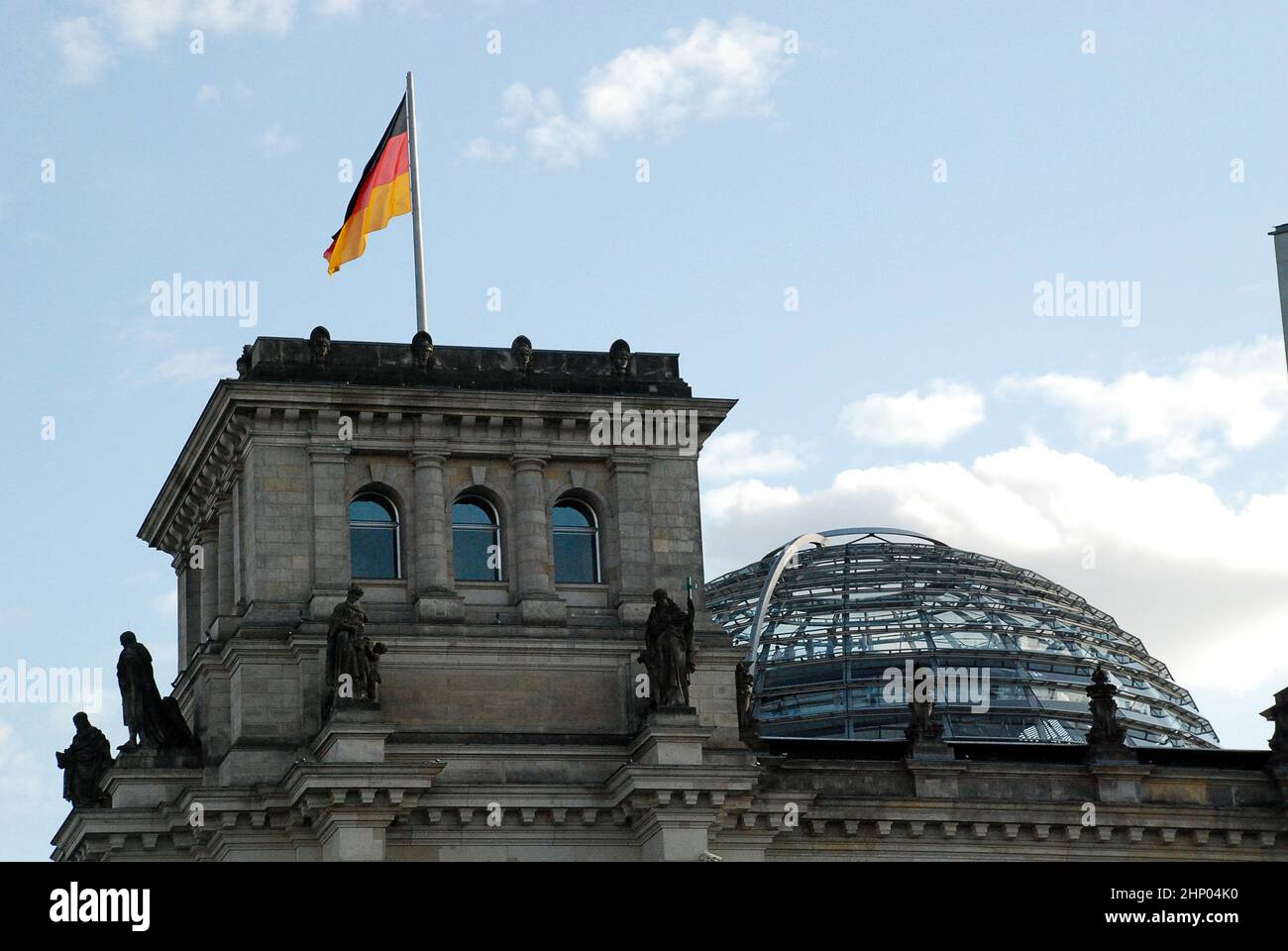 The Reichstag building in Berlin, Germany, meeting place of the German ...
