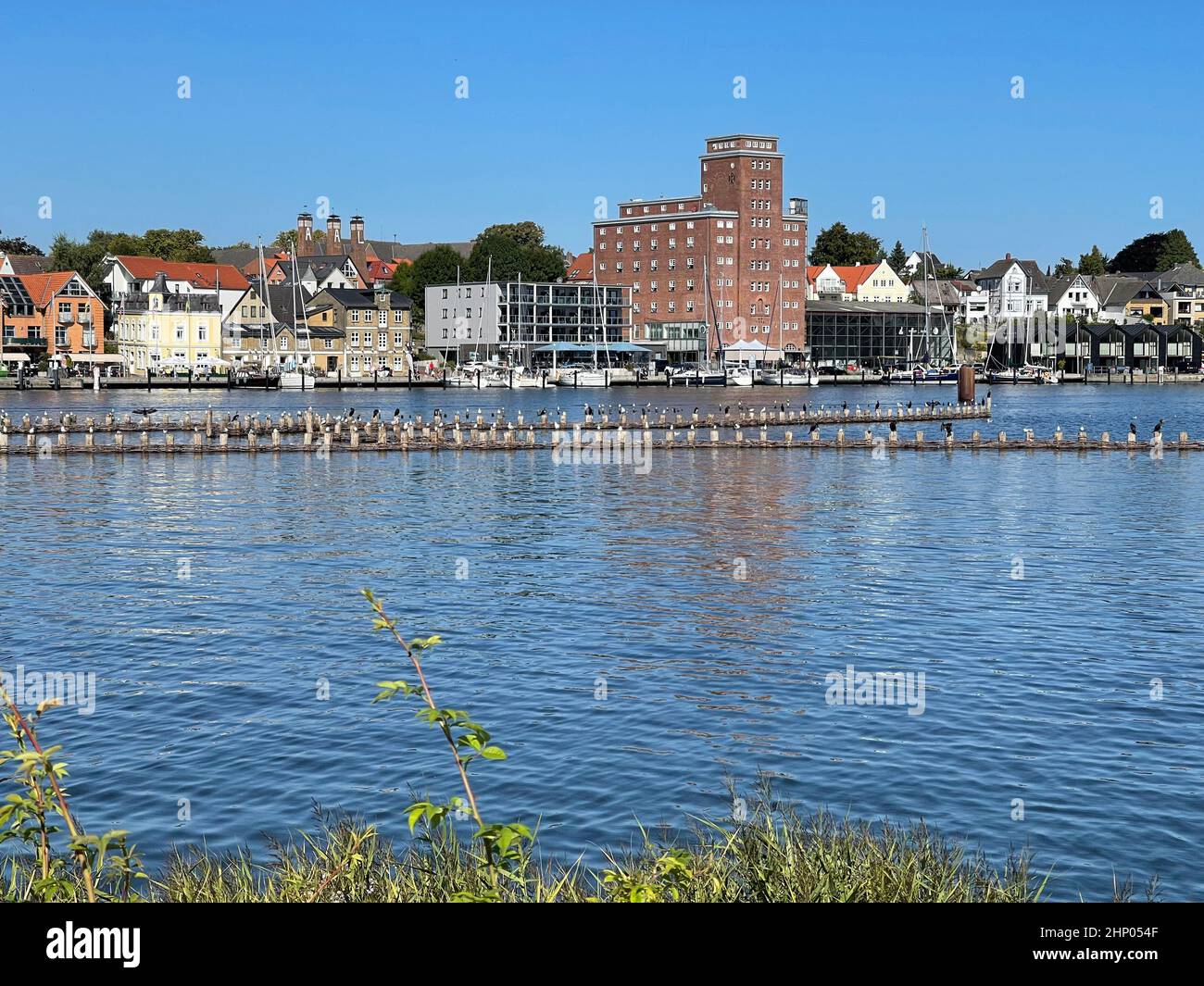 Herring fence in the town of Kappeln is a unique document of fishing in ...