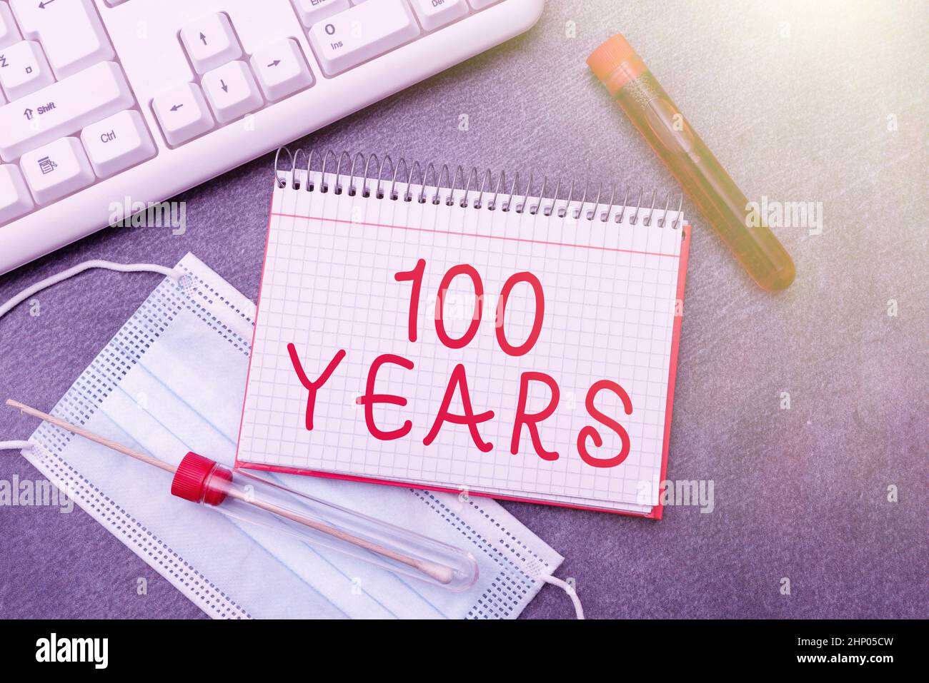Inspiration showing sign 100 Years, Business concept Remembering ...