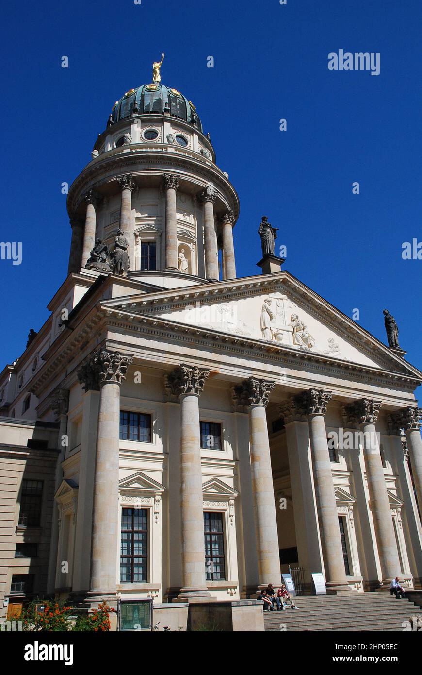 Gendarmenmarkt (Berlin, Germany): The French Church. The Gendarmenmarkt ...