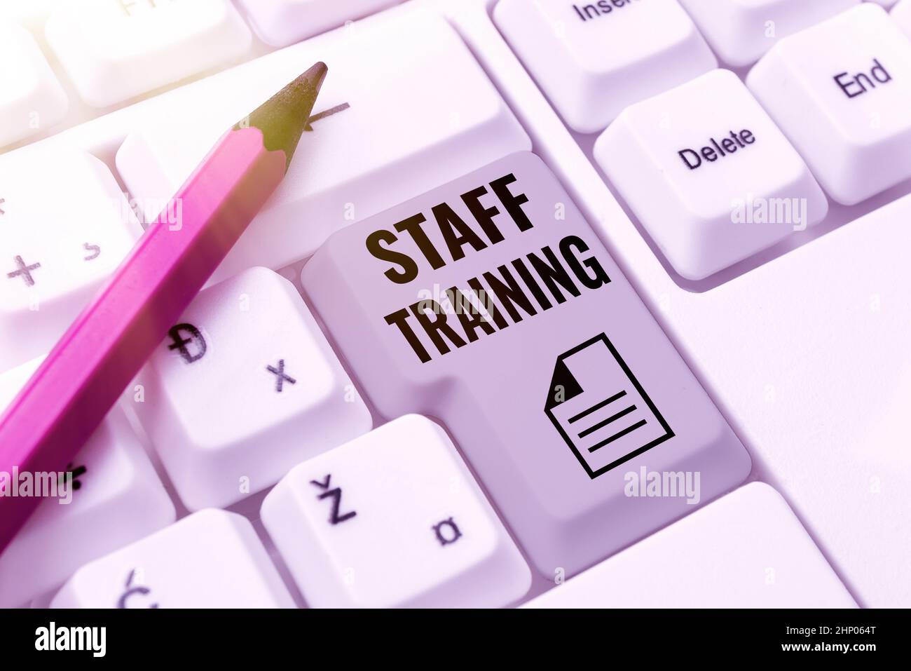Inspiration showing sign Staff Training, Concept meaning learn specific ...
