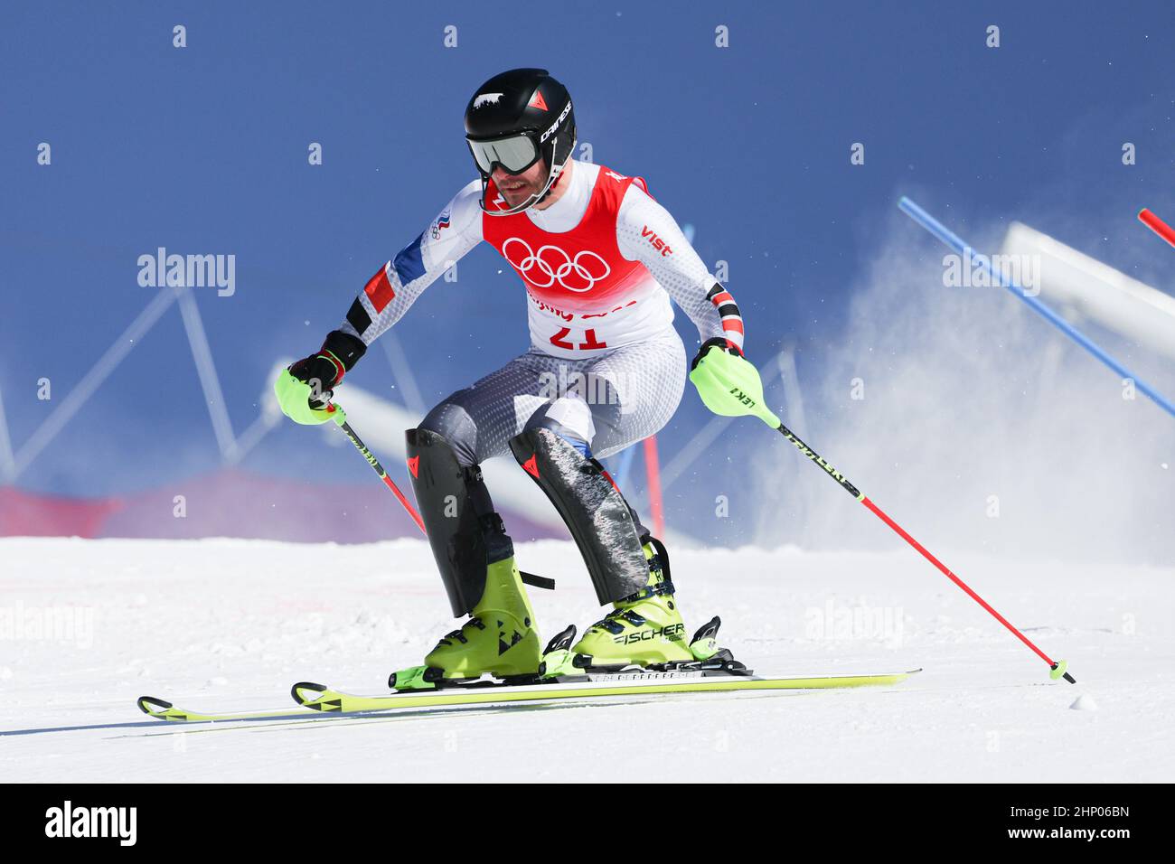 Beijing, China. 16th Feb, 2022. Alexander Khoroshilov (ROC) Alpine ...