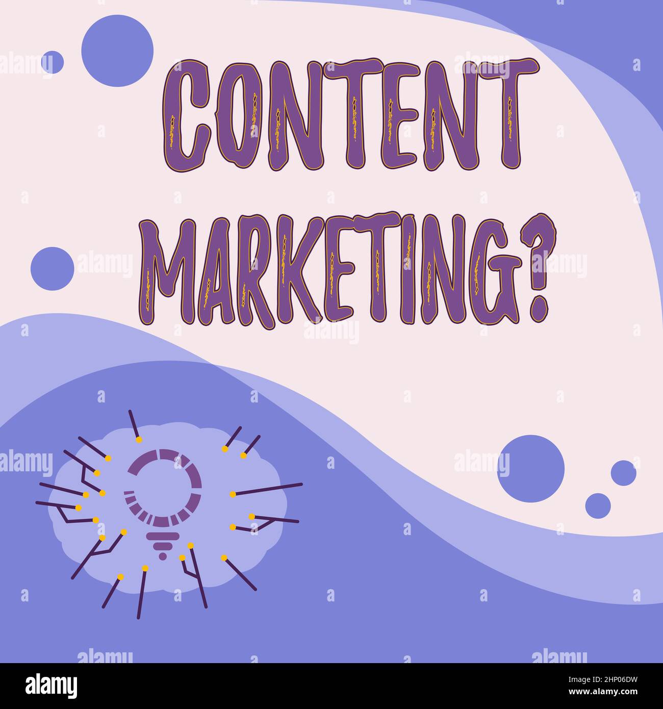 Conceptual display Content Marketing Question, Word Written on involves ...