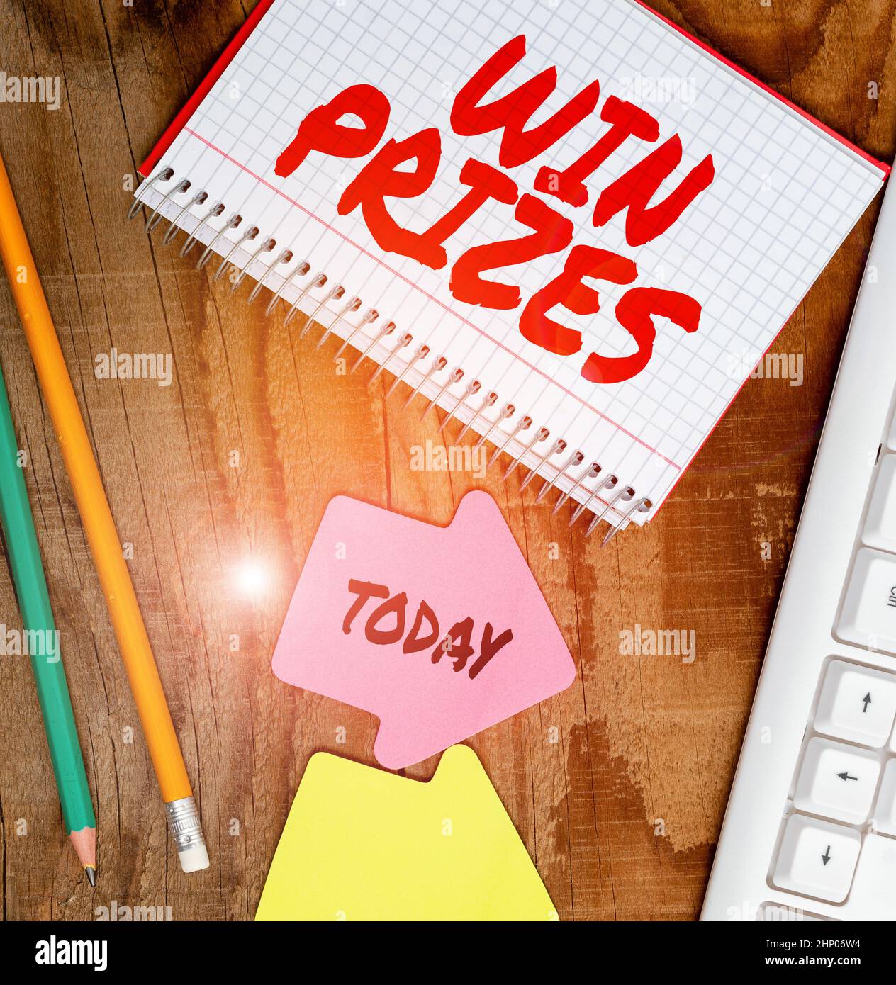 Inspiration showing sign Win Prizes, Conceptual photo something given ...