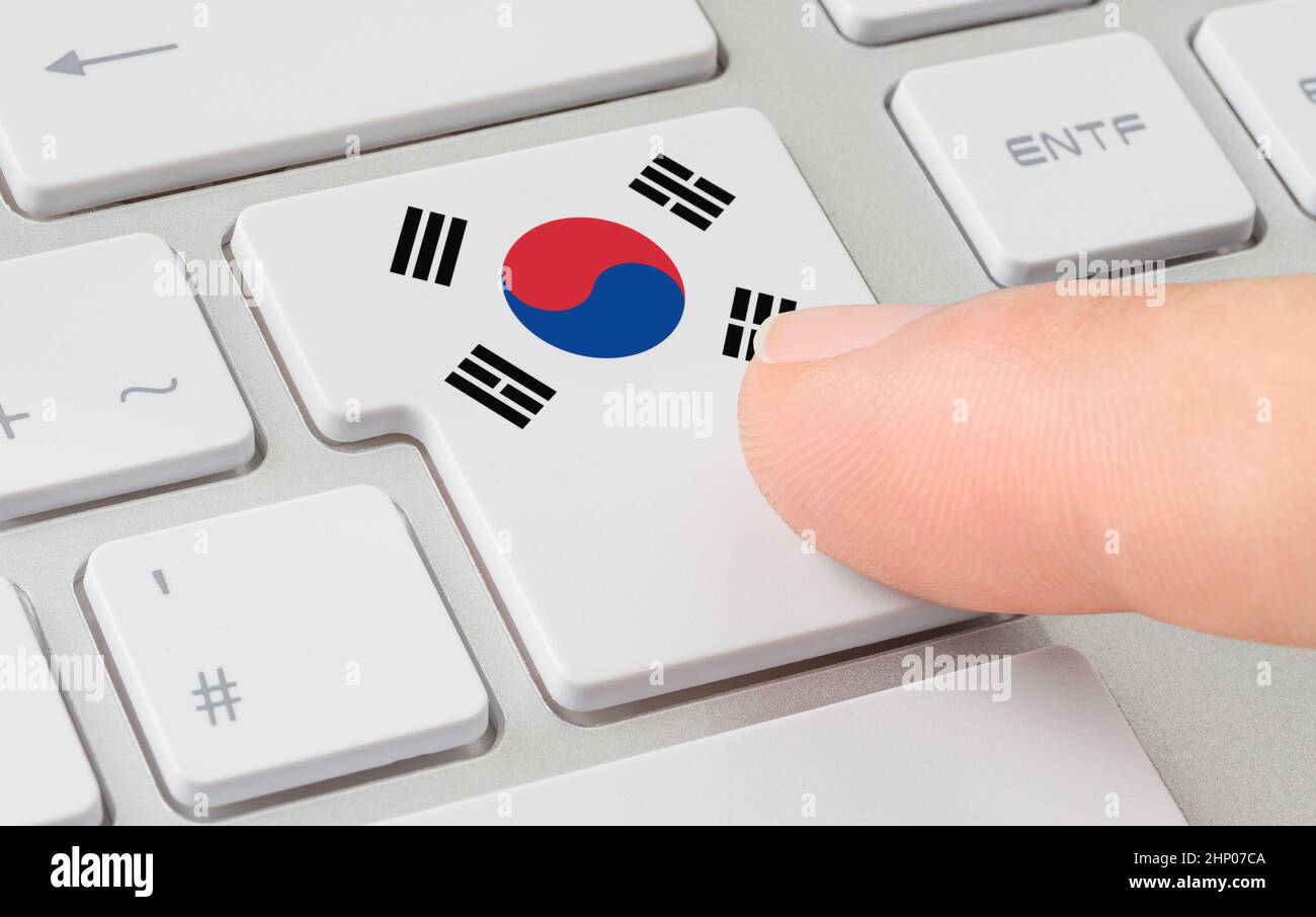 South Korean Computer Keyboard