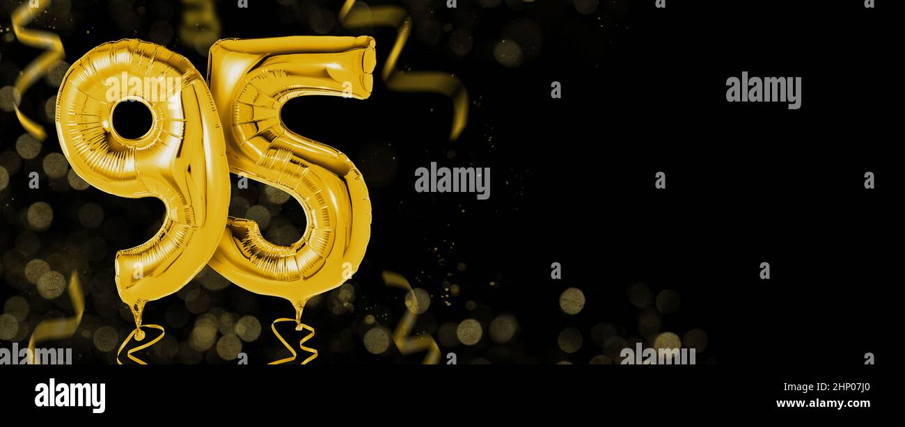 Balloon number 95 hi-res stock photography and images - Alamy