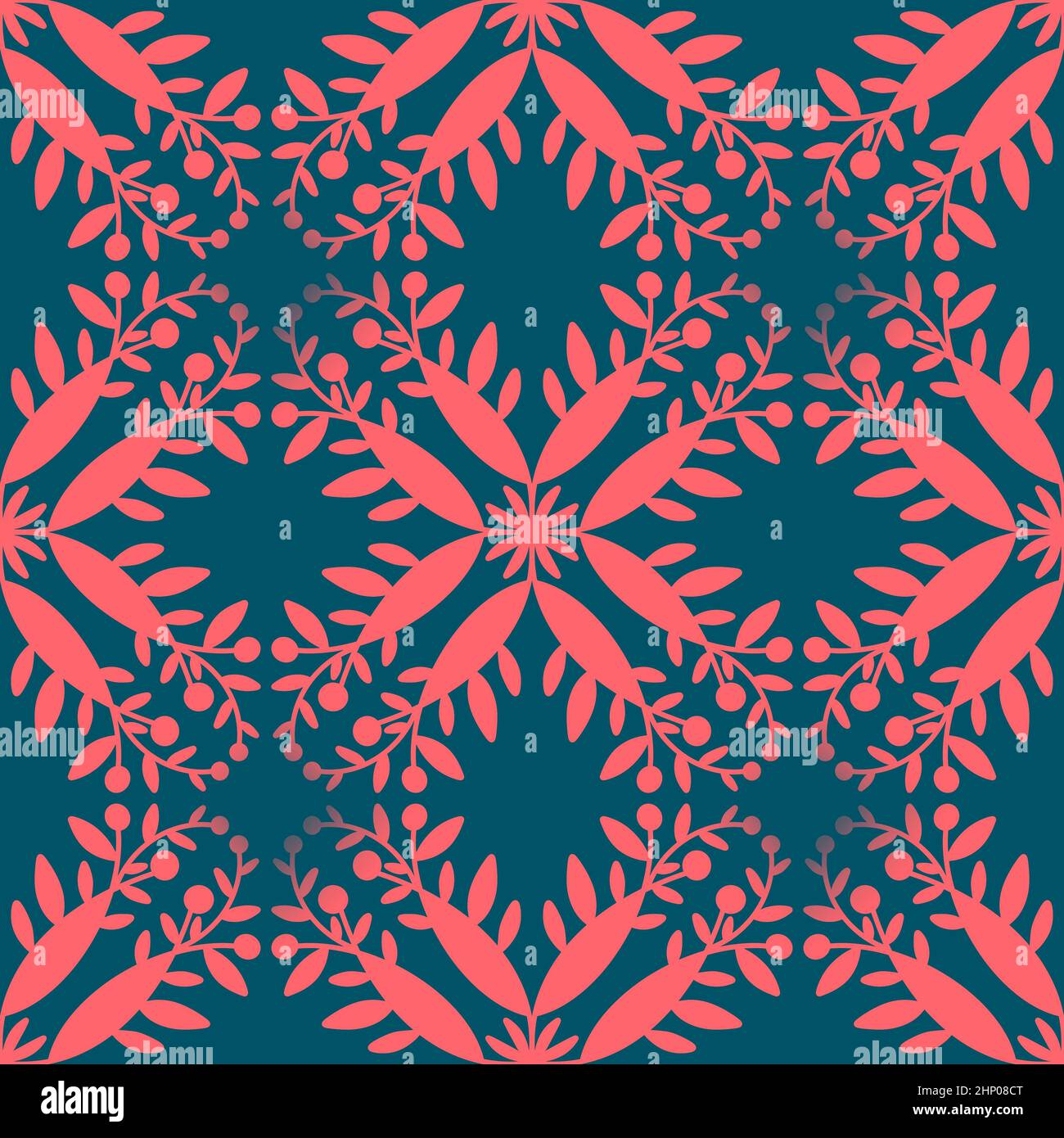 Simple floral seamless pattern with flowers for fabrics and cards and ...