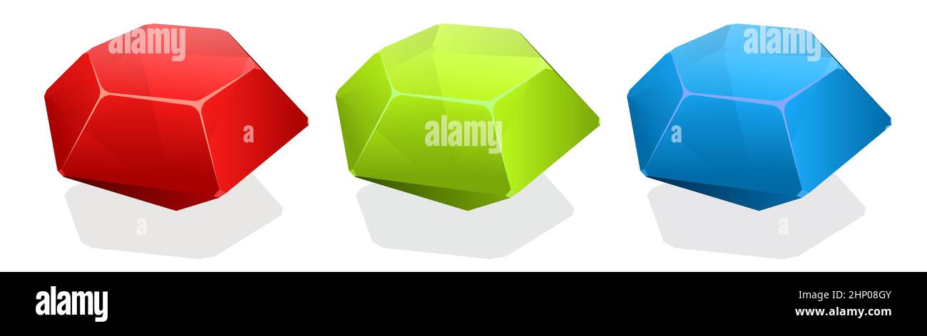 Gems. Vector illustration Stock Vector Image & Art - Alamy