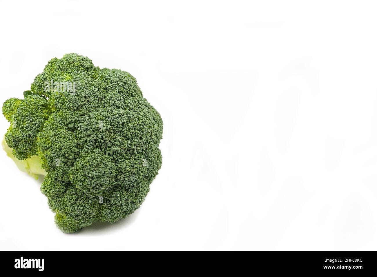 Broccoli vegetable isolated on white background. Healthy eating Stock ...