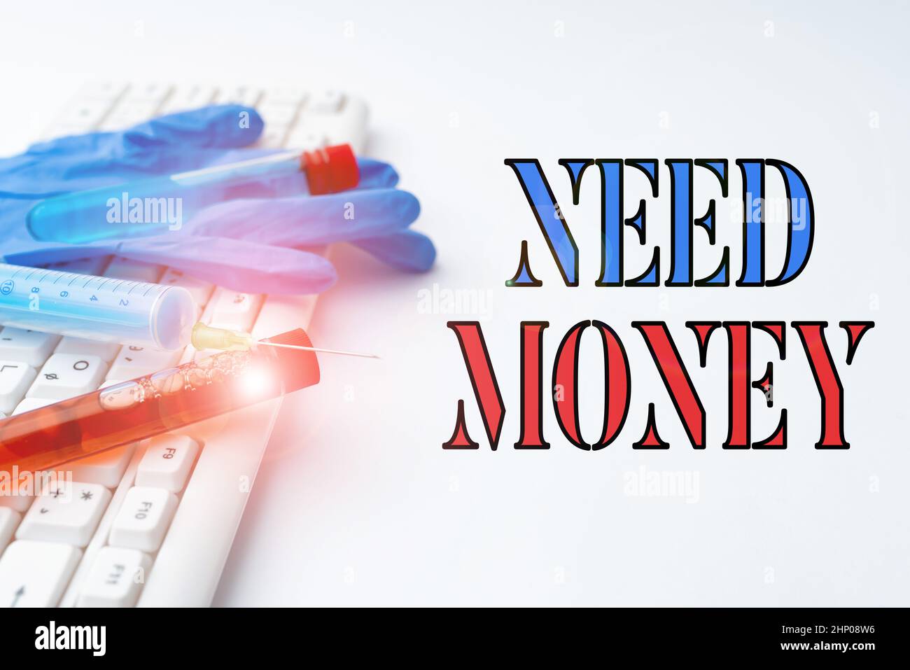 Sign displaying Need Money, Conceptual photo require a financial ...