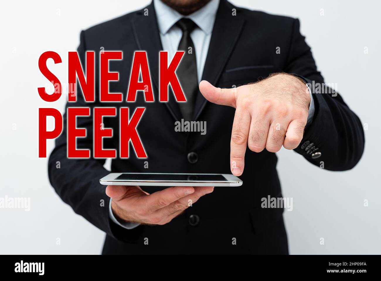 Sneak peek ideas hi-res stock photography and images - Alamy