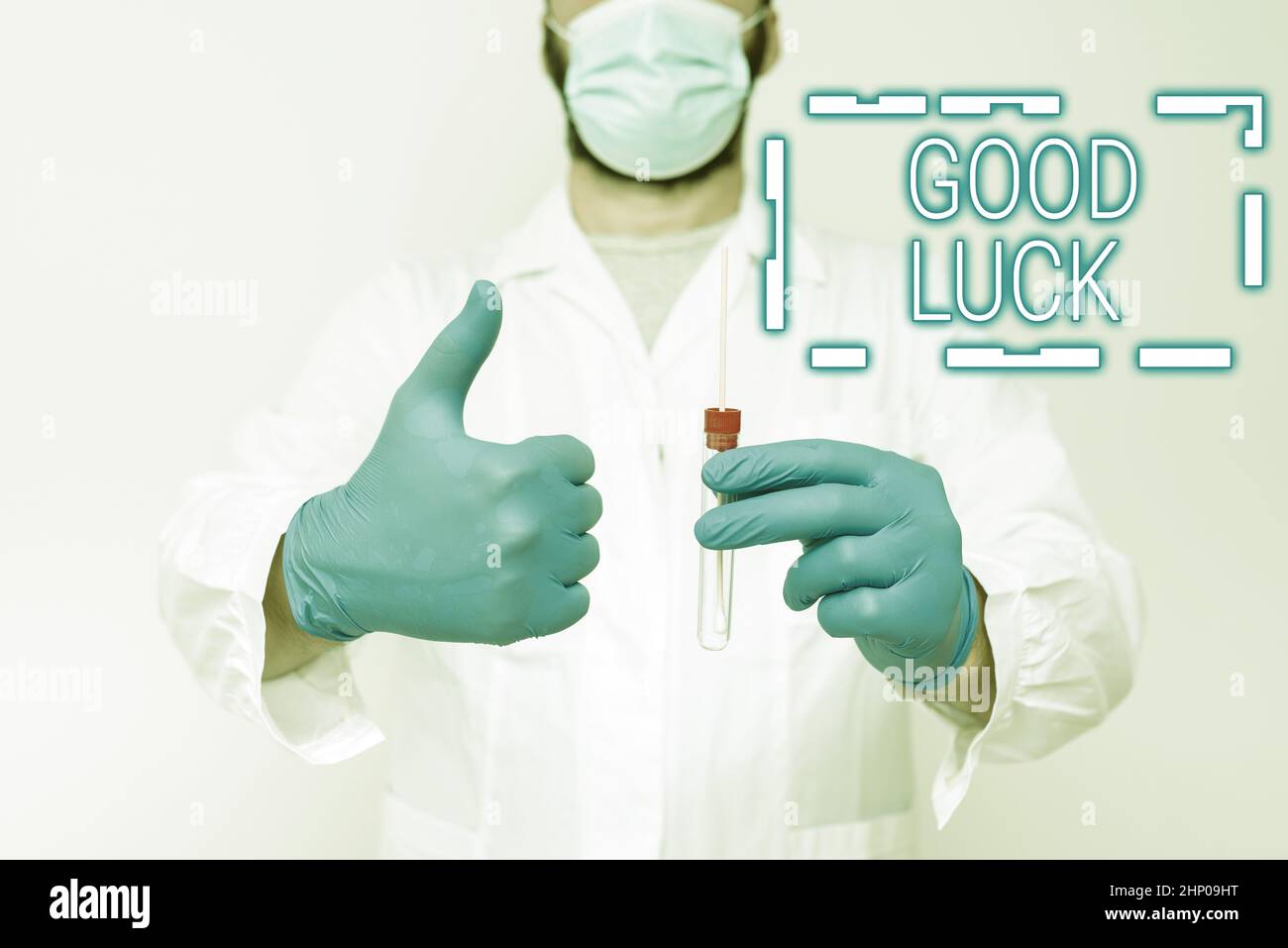 Text showing inspiration Good Luck, Business concept wish a positive ...