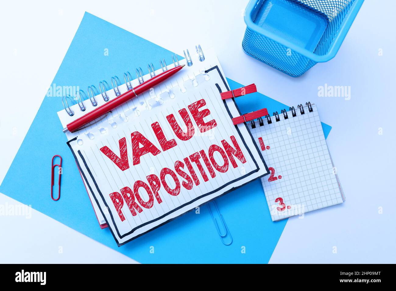 Handwriting text Value Proposition, Business concept innovation service ...