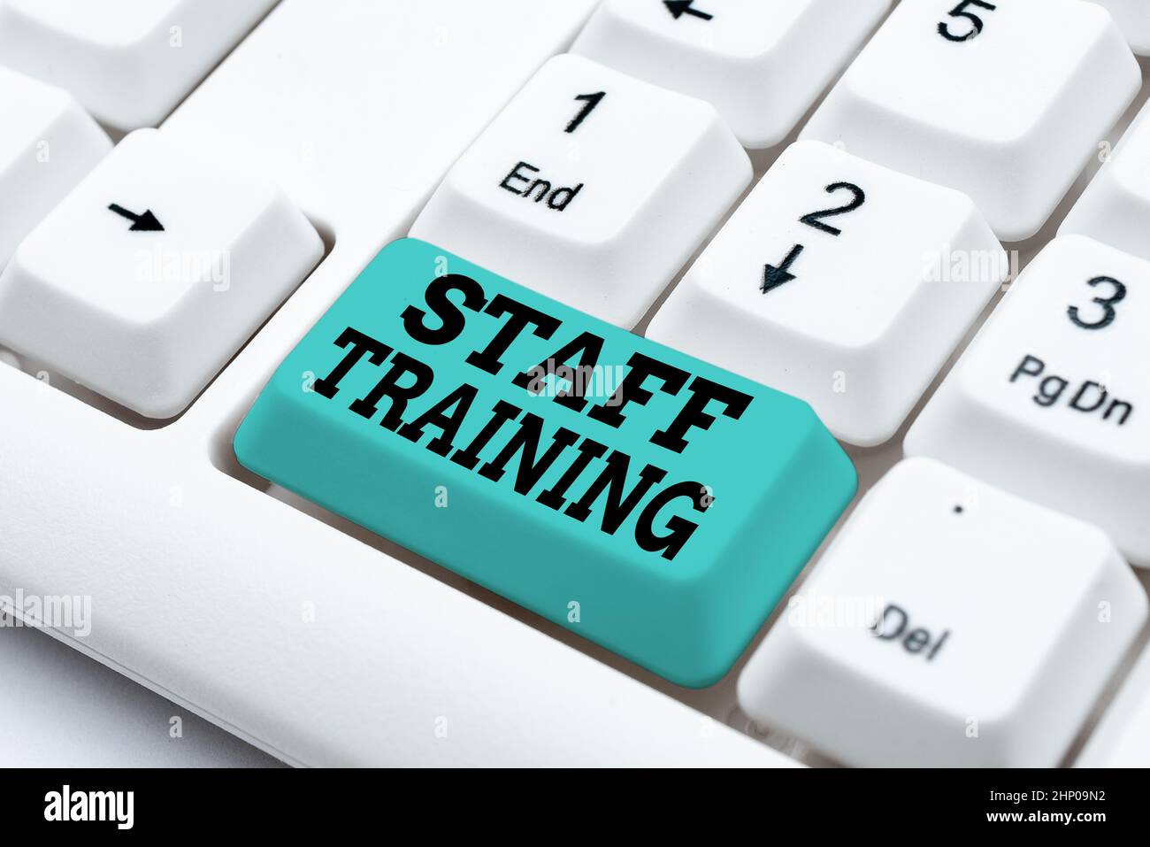 Text showing inspiration Staff Training, Word for learn specific ...