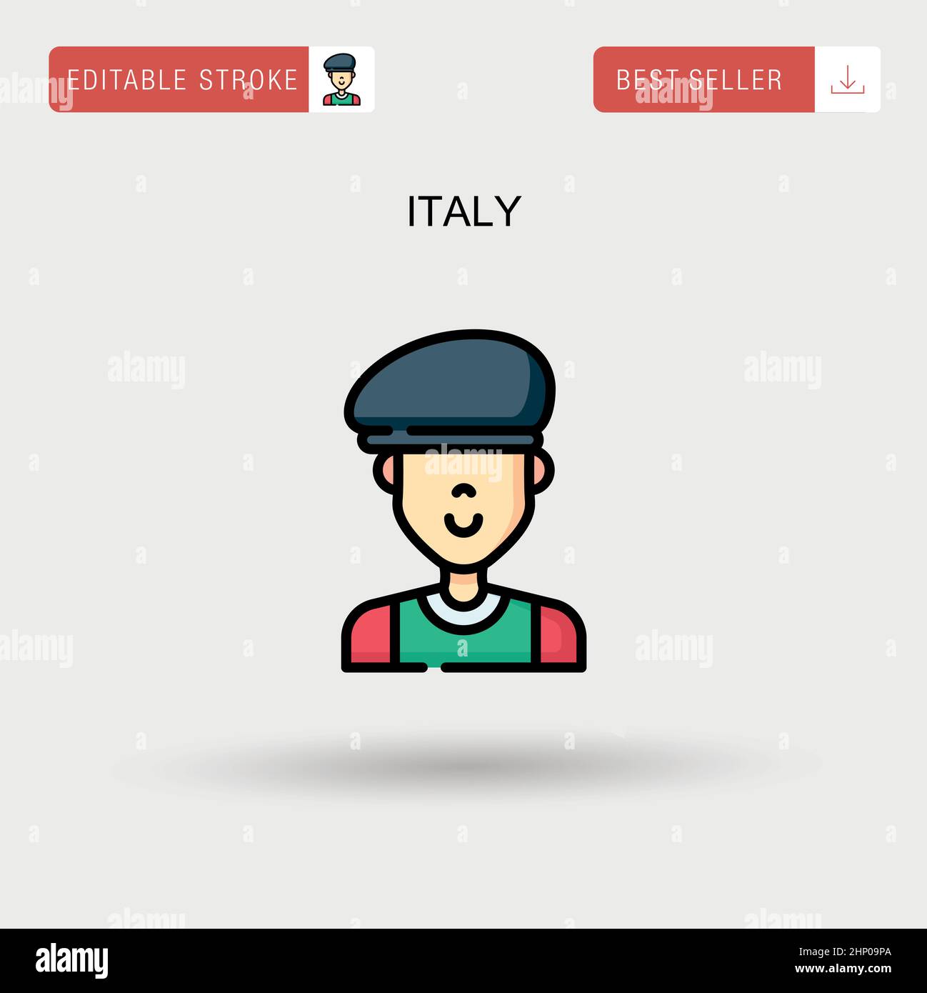 Veneto italy beach Stock Vector Images - Alamy