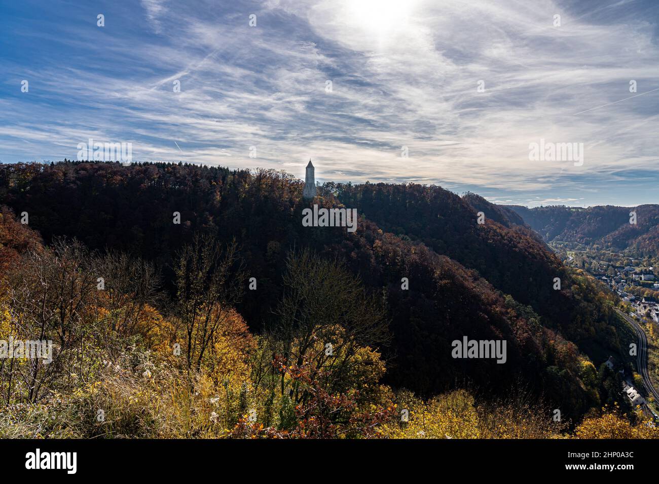Old watchtower on hill hi-res stock photography and images - Alamy