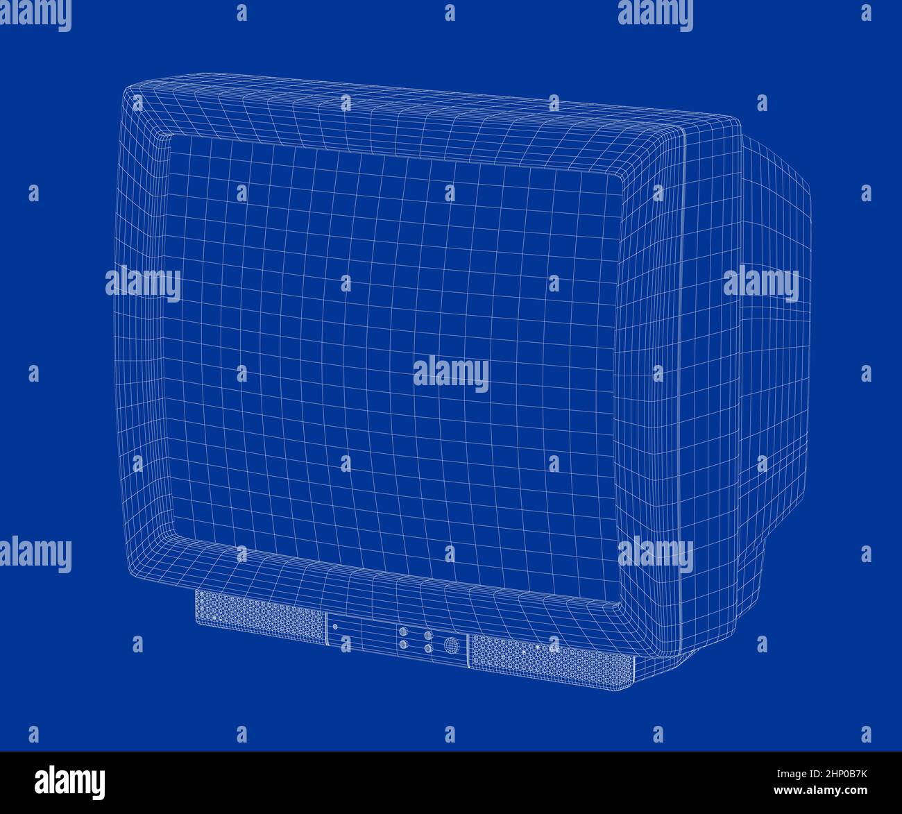 90s crt monitor hi-res stock photography and images - Alamy