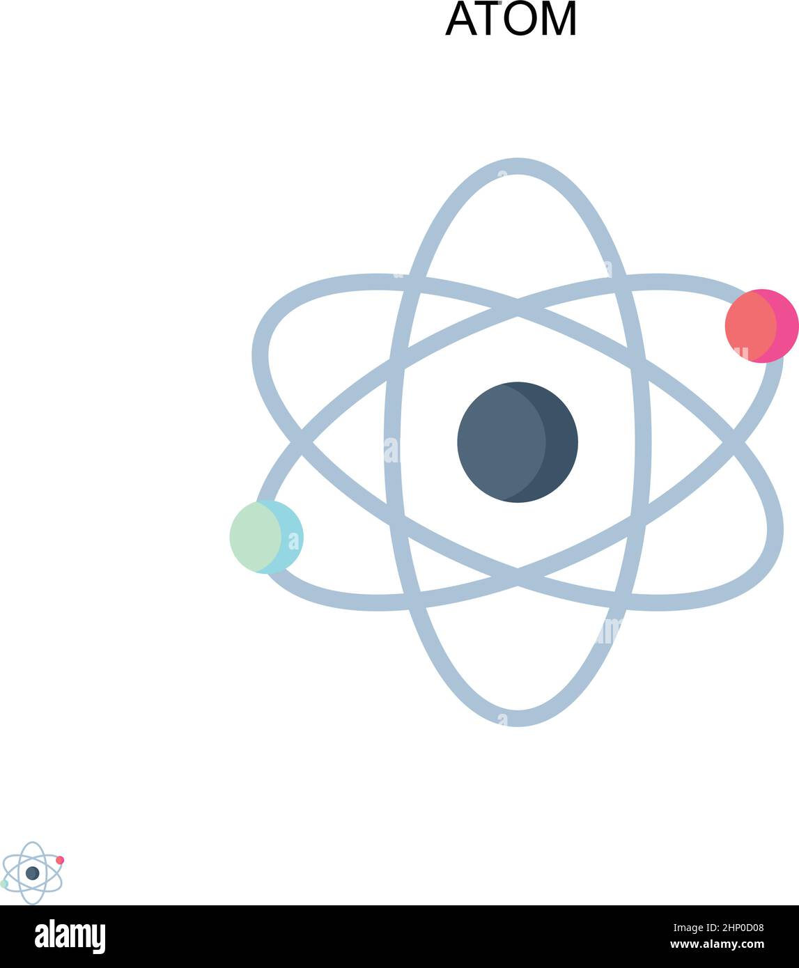 Atom symbol hi-res stock photography and images - Alamy