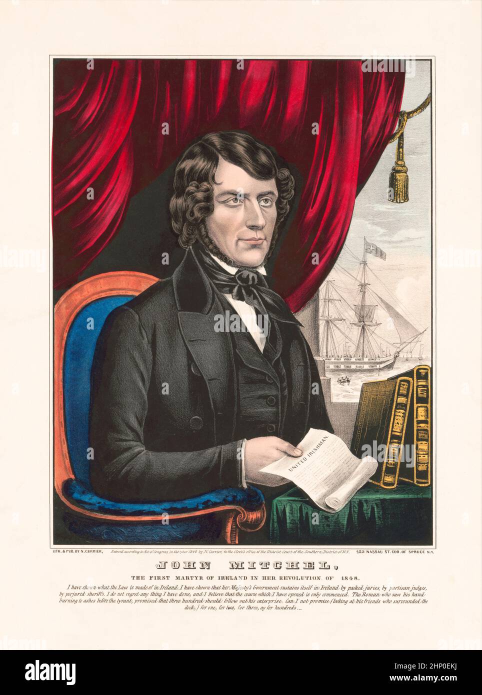 1840s portrait hi-res stock photography and images - Alamy