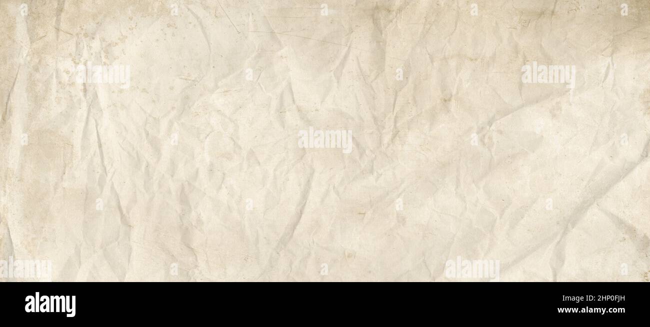 Old crumpled paper texture background. Vintage wallpaper Stock Photo ...