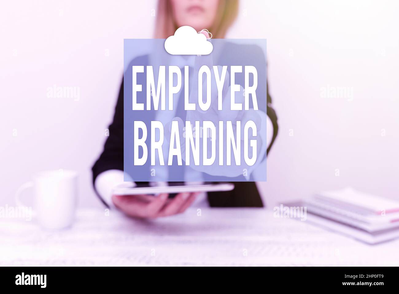 Conceptual caption Employer Branding, Business idea promoting company ... Conceptual caption Employer Branding, Business idea promoting company ...