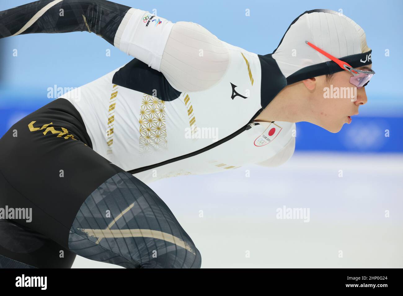 Beijing, China. 18th Feb, 2022. Wataru Morishige (JPN) Speed Skating ...