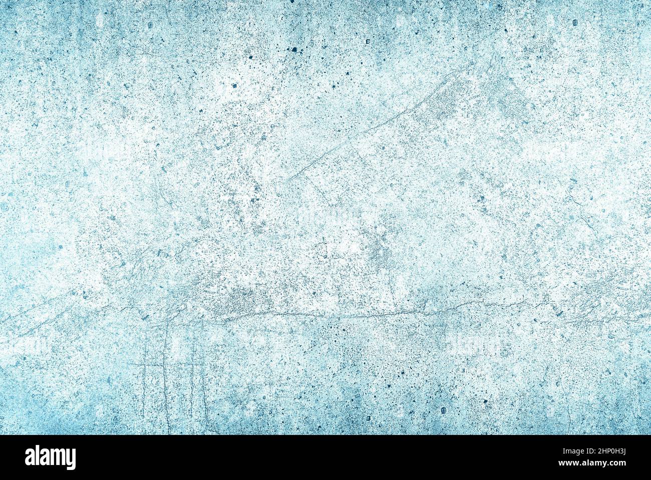 Grunge uneven light blue stone texture background with cracks and ...