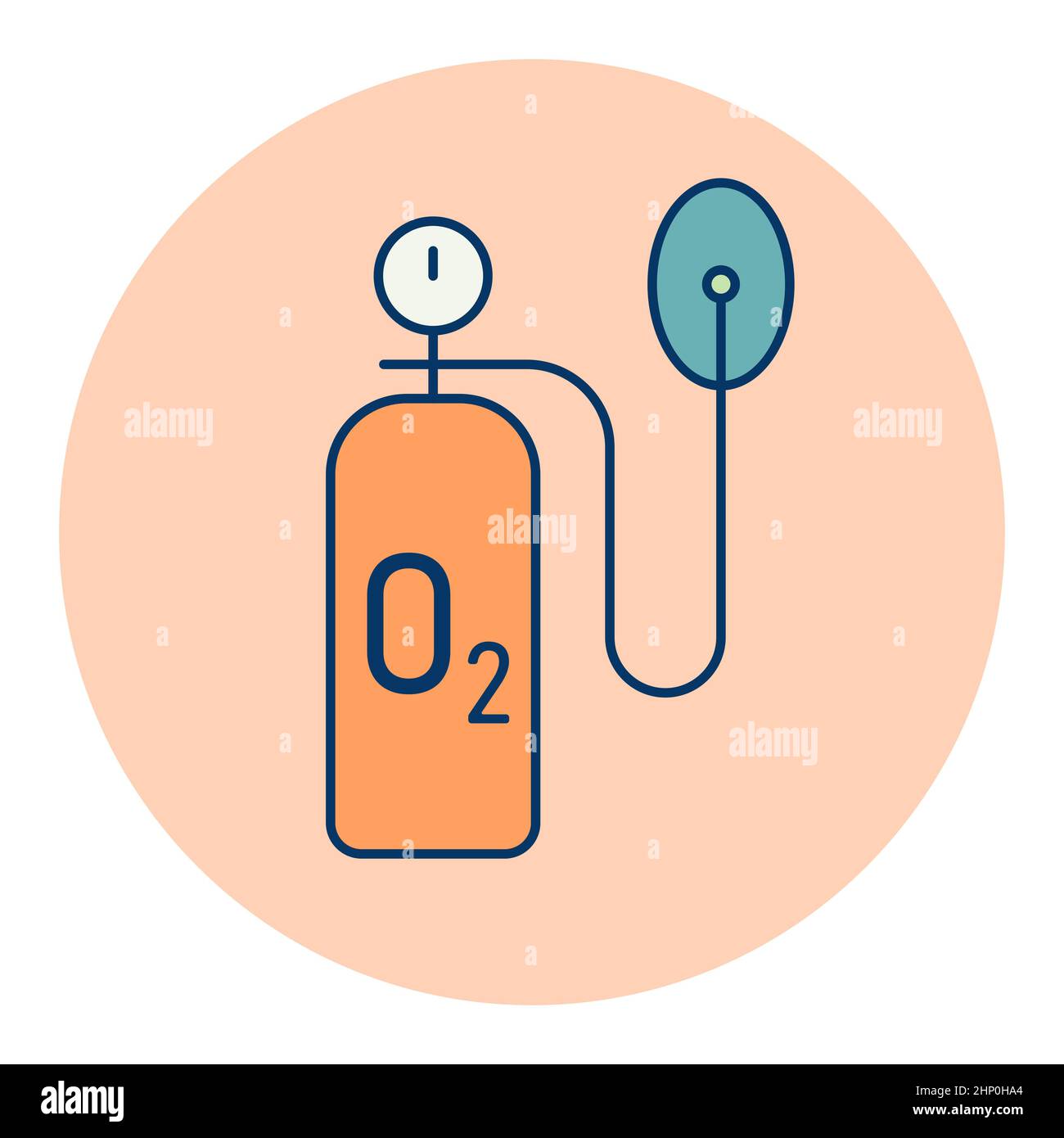 Medical Oxygen Symbol