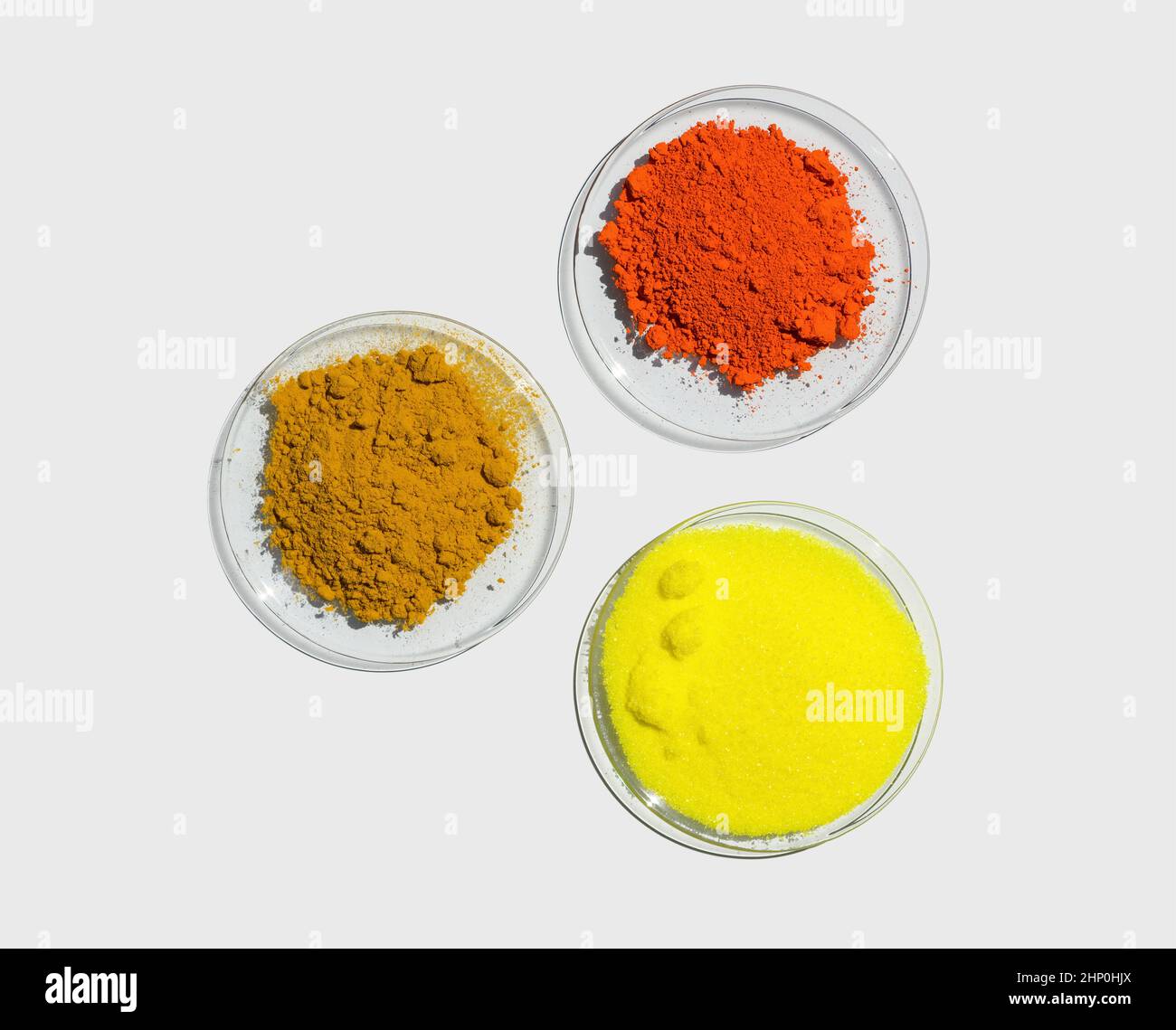 Lead (II,IV) oxide, Potassium Chromate and Organic Curcuma Powder in ...