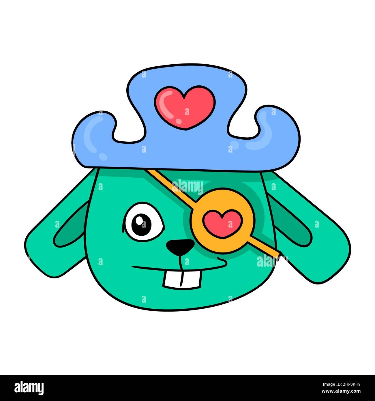 Bunny pirate Stock Vector Images - Alamy