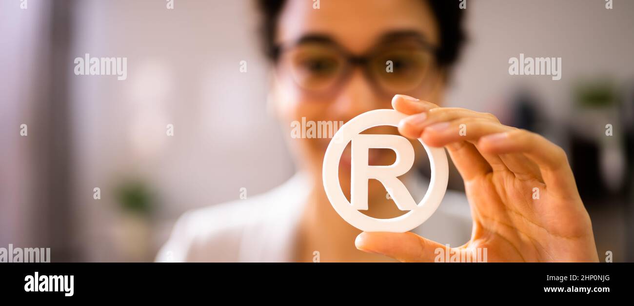 Register Trademark Copyright Symbol And Logo. Rights Protection Stock ...