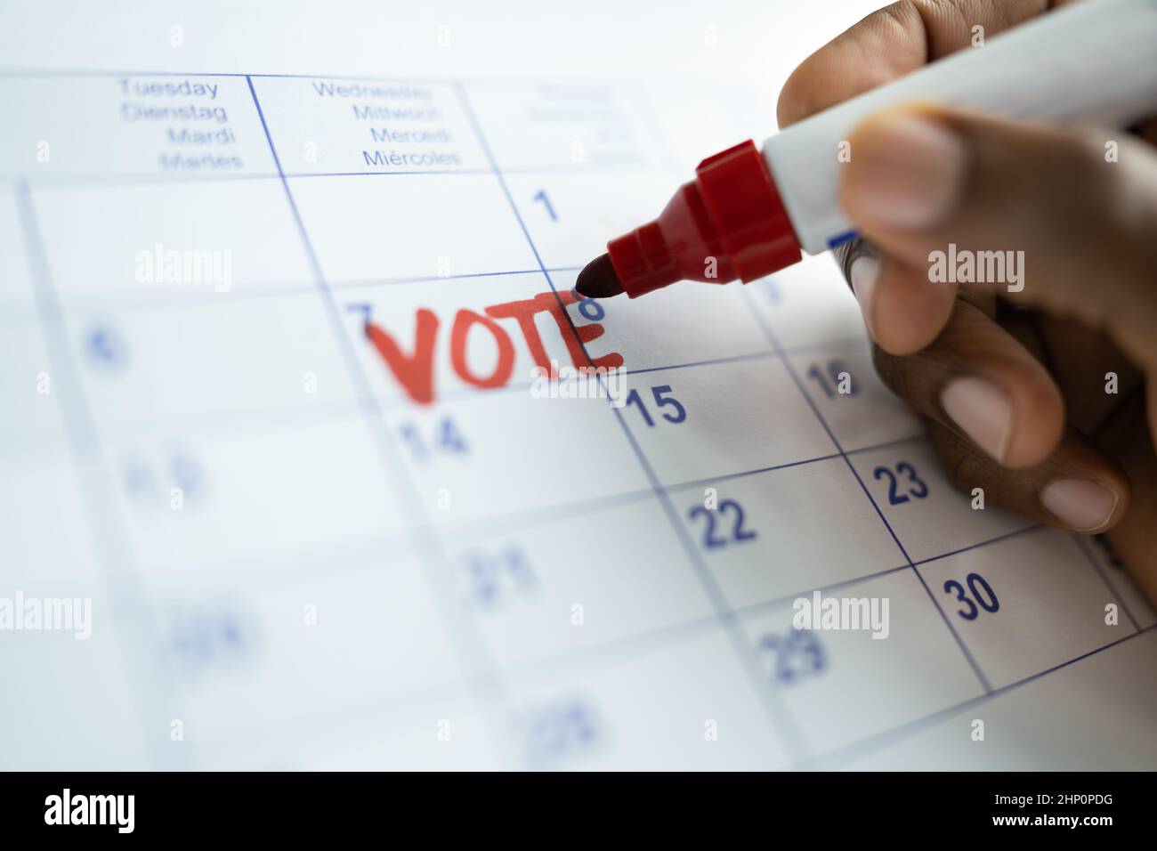 National election schedule hi-res stock photography and images - Alamy